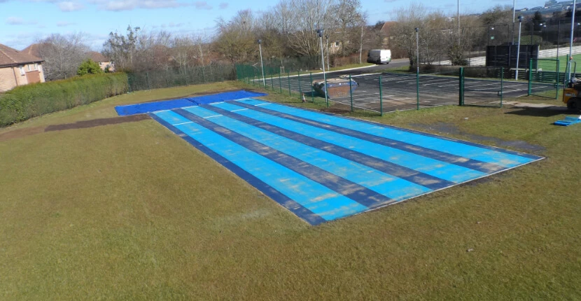 Using Sports Premium in Gowerton for Long Jump Pits | School PE Funding ...